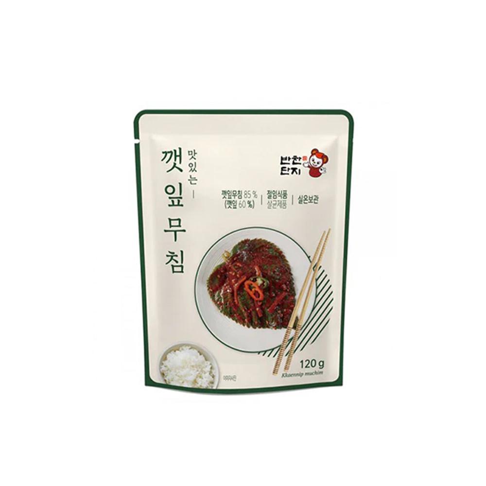 Get BANCHAN DANJI Tasty Seasoned Perilla Leaves 120g Delivered | Weee! Asian Market