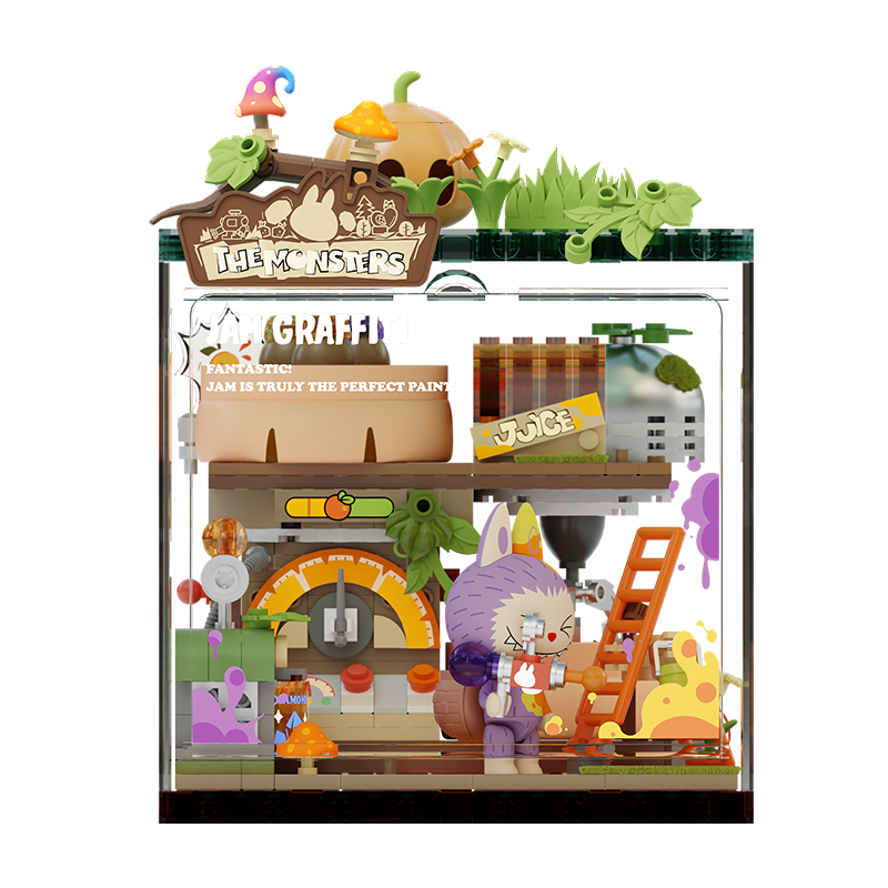 Get POPMART LABUBU THE MONSTERS BASE JAM GRAFFITI Delivered | Weee ...