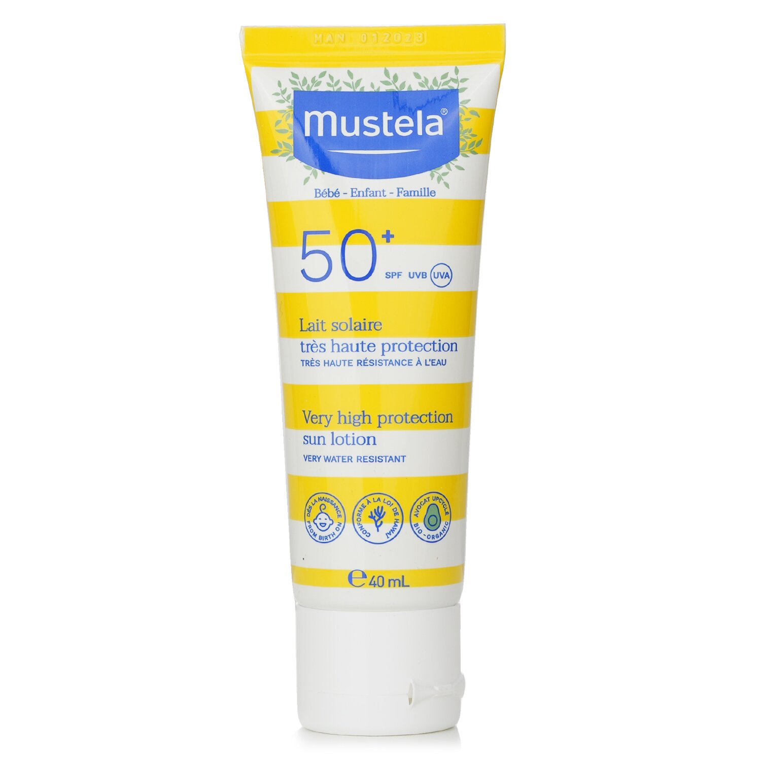Get Mustela Ultra High Protection Sunscreen Lotion SPF50+ 40ml/1.35oz ...