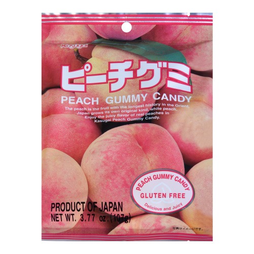 Get Kasugai Fruit Gummy Peach 107 g Delivered | Weee! Asian Market