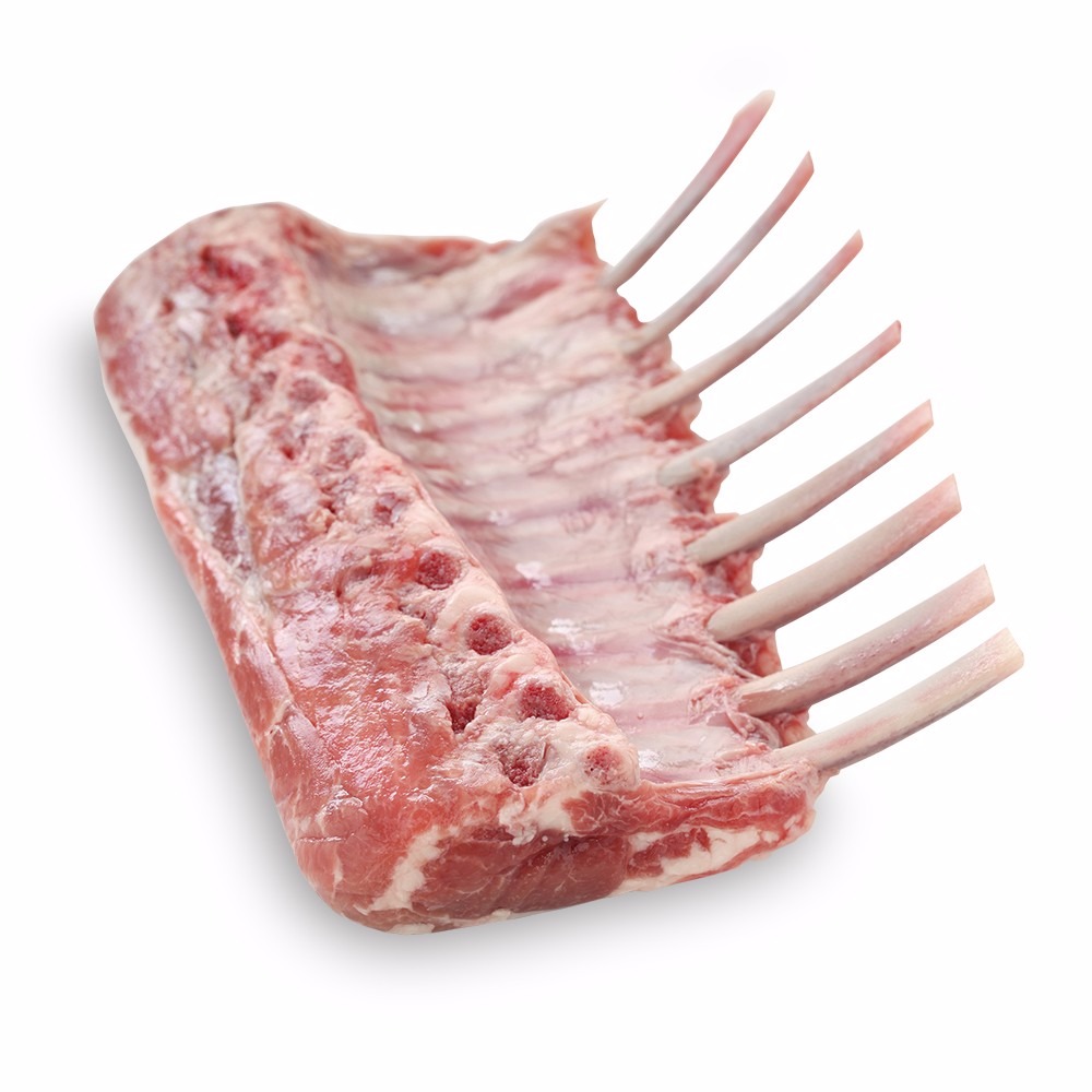 Australian Lamb Ribs, French Cut ，2.5-3 lbs (Frozen) - Weee!