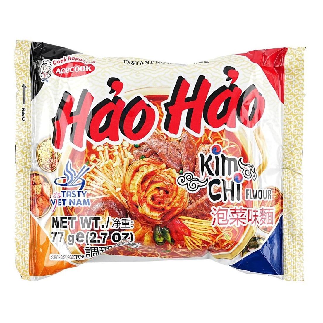 Get Hao Hao Kim Chi Noodles 77g 1 pack Delivered | Weee! Asian Market