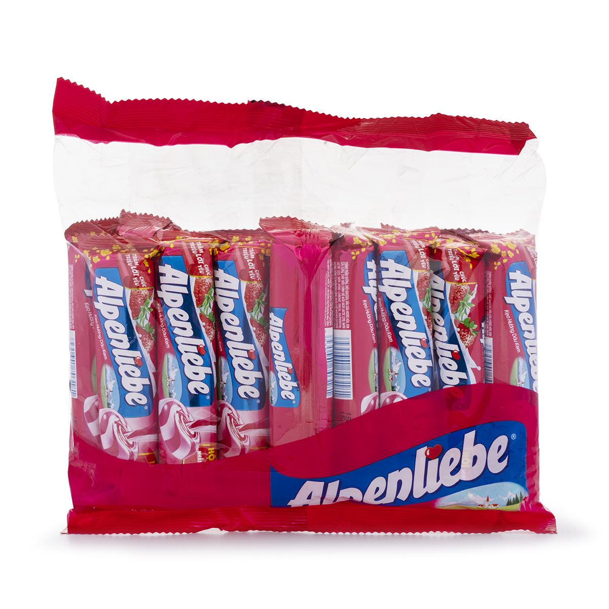 Alpenliebe Chewing Candy Strawberry Flavor 16pk - Weee!