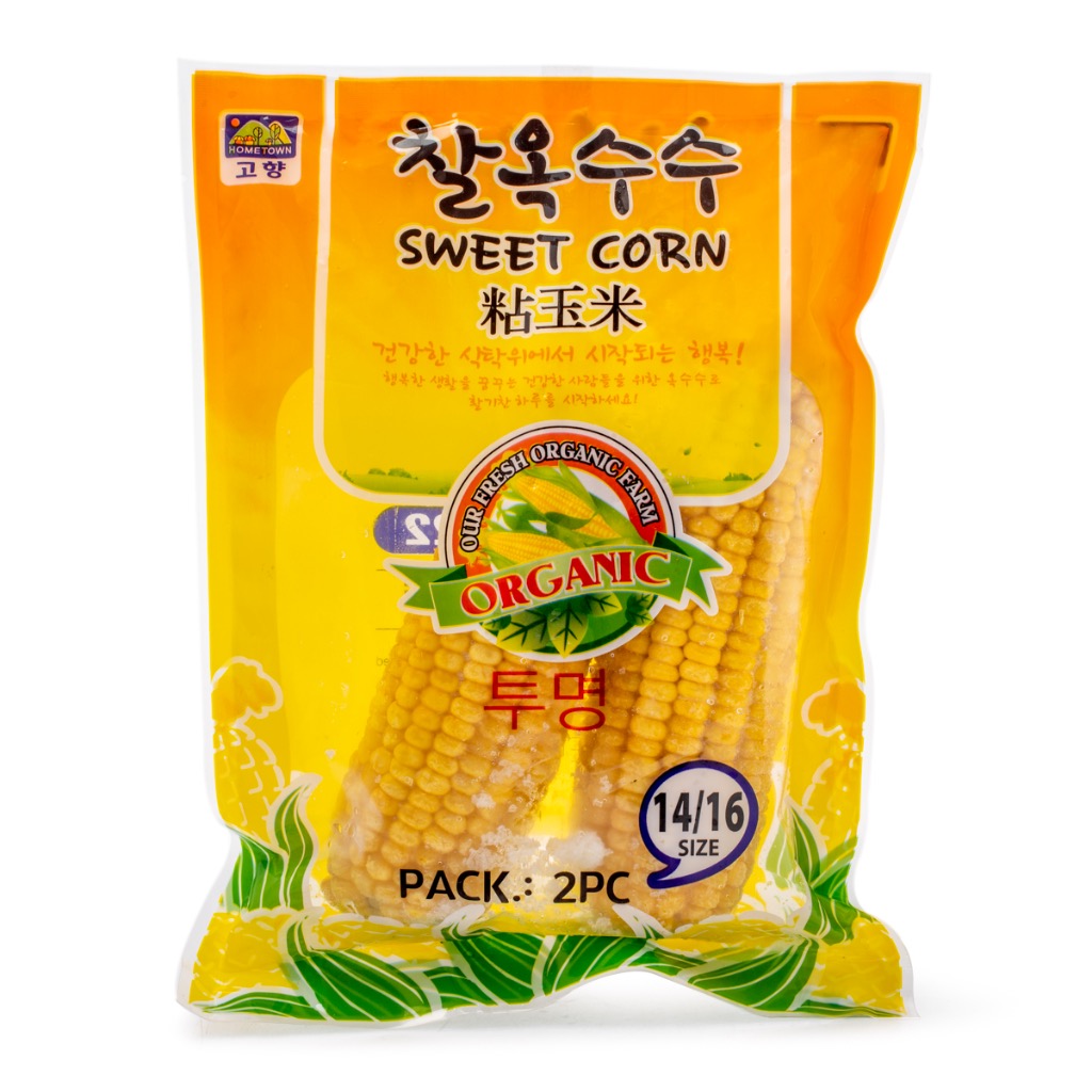 Get Home Town Frozen Yellow Sticky Corn 2pcs 1 each Delivered | Weee ...