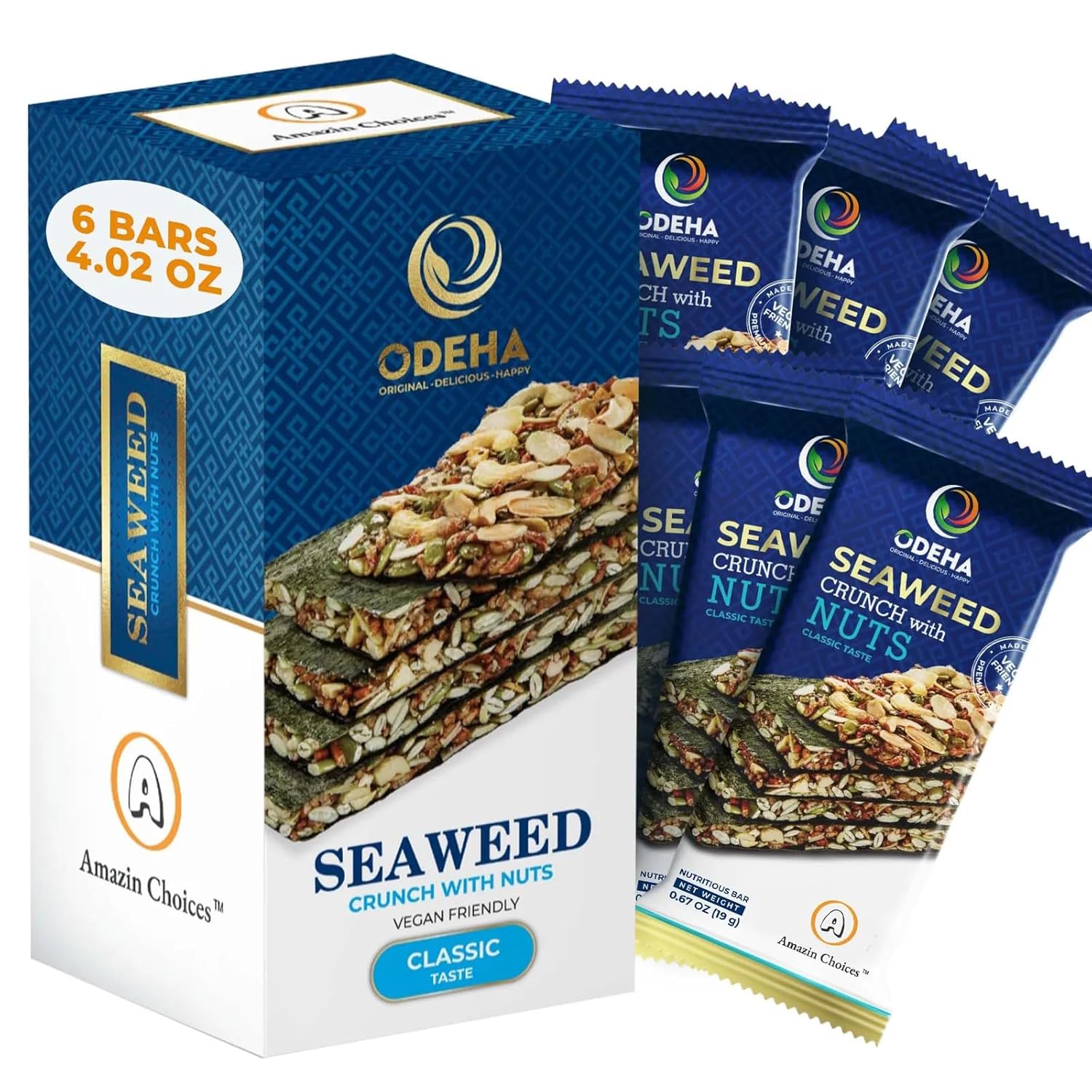 Get Seaweed Crunch with Nuts - Classic 114g Delivered | Weee! Asian Market