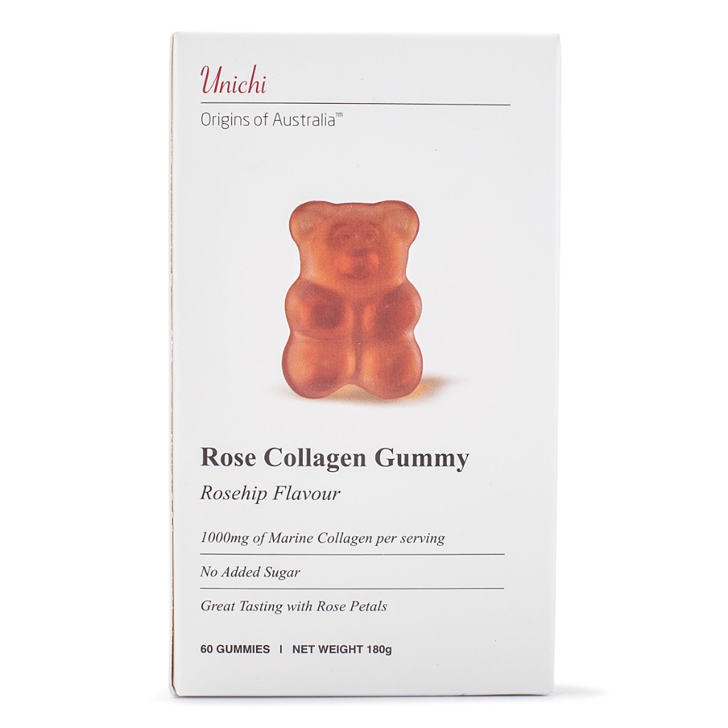 Get Unichi Rose Collagen Gummy 60ct Delivered | Weee! Asian Market