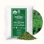 Get Organic Dried Moringa leaves, Moringa Tea, Loose Leaf Tea, 5.2 Oz ...