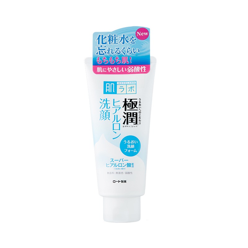 Hada Labo Gokujyun Hyaluronic Face Cleansing Foam - Weee!