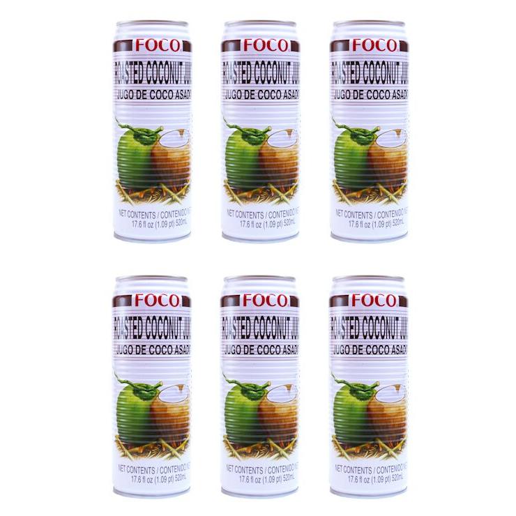 Get Foco Roasted Coconut Juice 520ml pack of 6 Delivered | Weee! Asian ...