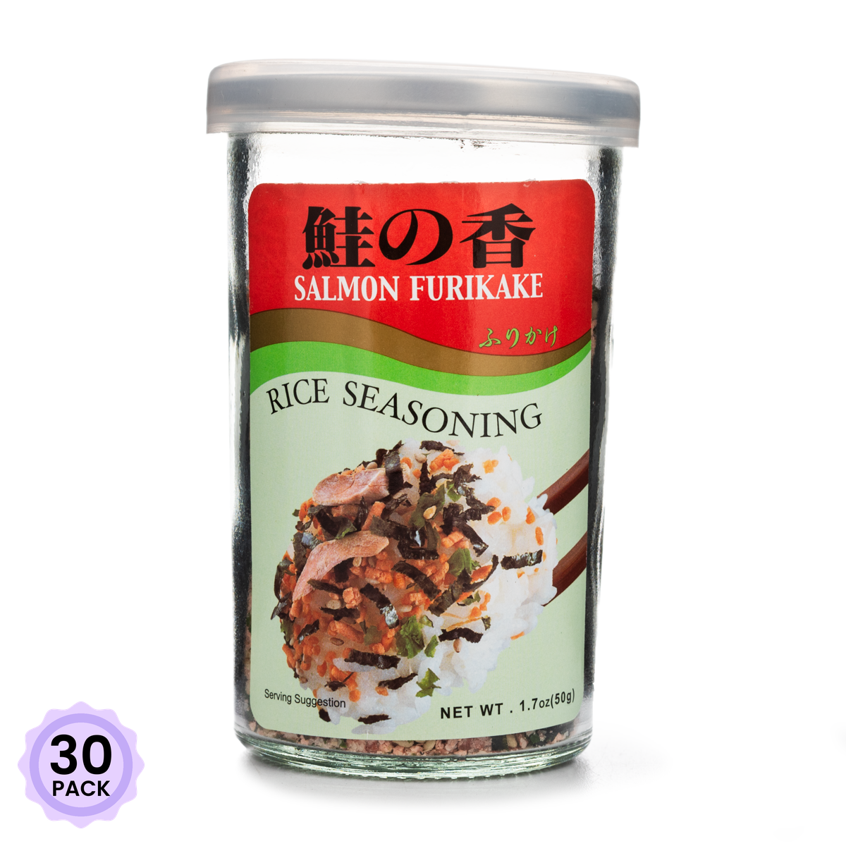 Get Ajishima Furikake Salmon Shake Rice Seasoning 1.7 oz*30 pack ...