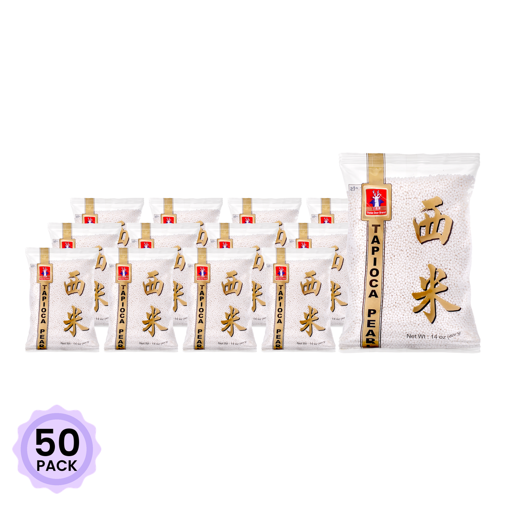 Get Three Deer Brand Tapioca Pearls 14 oz*50 pack Delivered | Weee ...