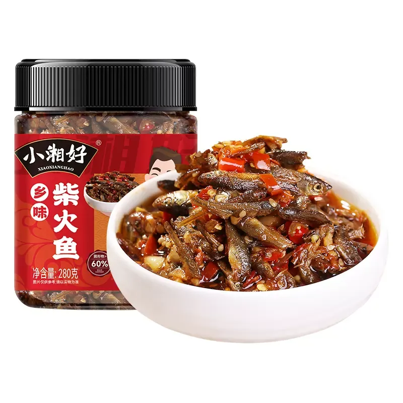 Get Xiaoxiang delicious spicy farmhouse firewood fish 280g * 1 can ...