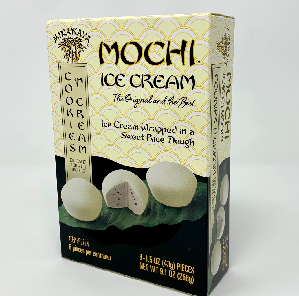 Get Mikawaya Mochi Ice Cream, Cookies N' Cream Flavor Delivered | Weee ...