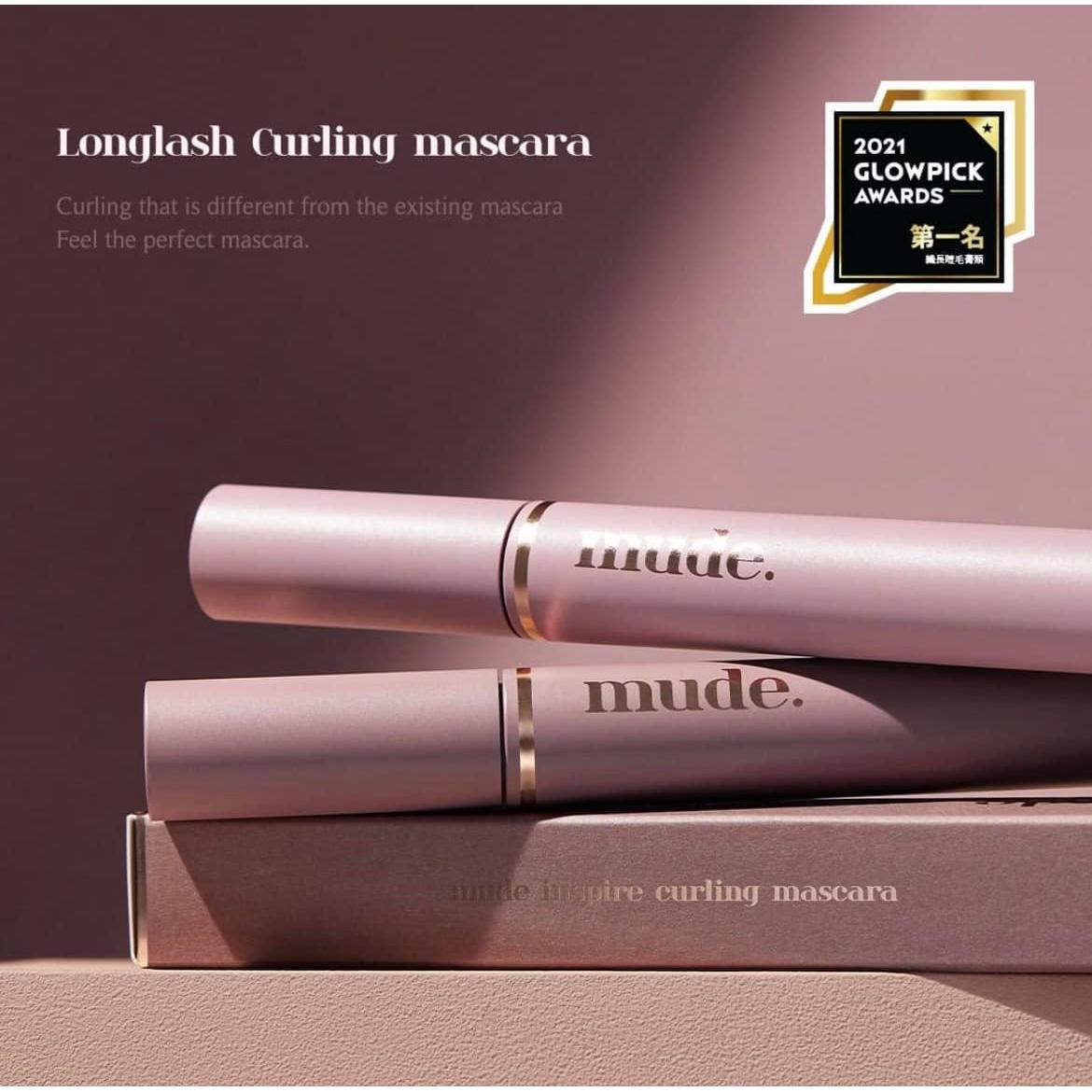 韩国Mude Inspire纤长卷翘睫毛膏 #01黑色 - Weee!