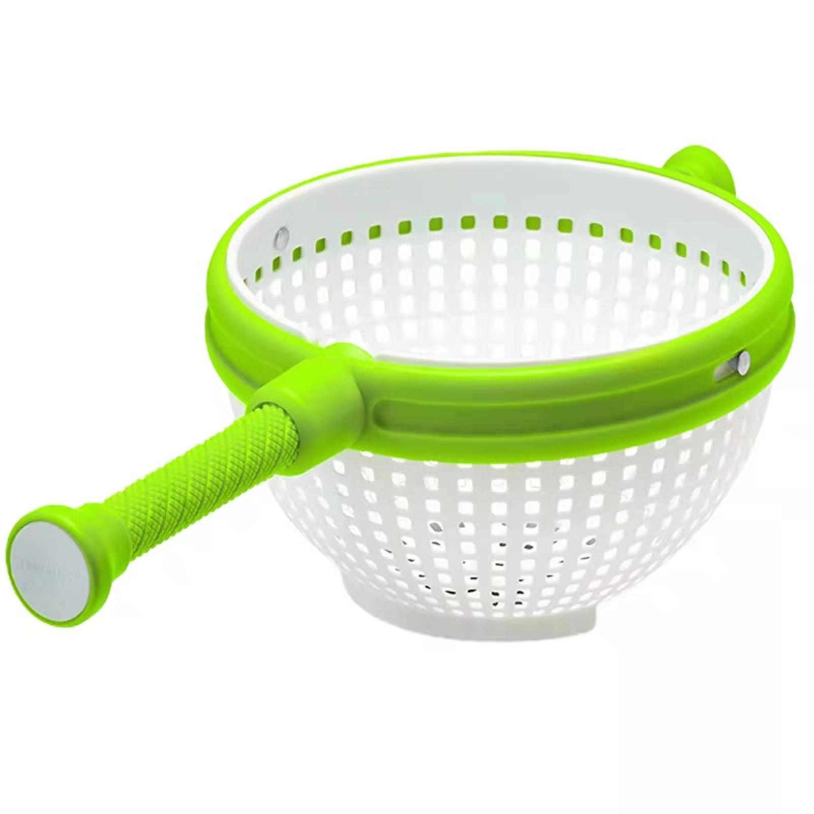 Get BANU Salad Spinner - Multi-Use and Easy-To-Use Spinning Colander ...
