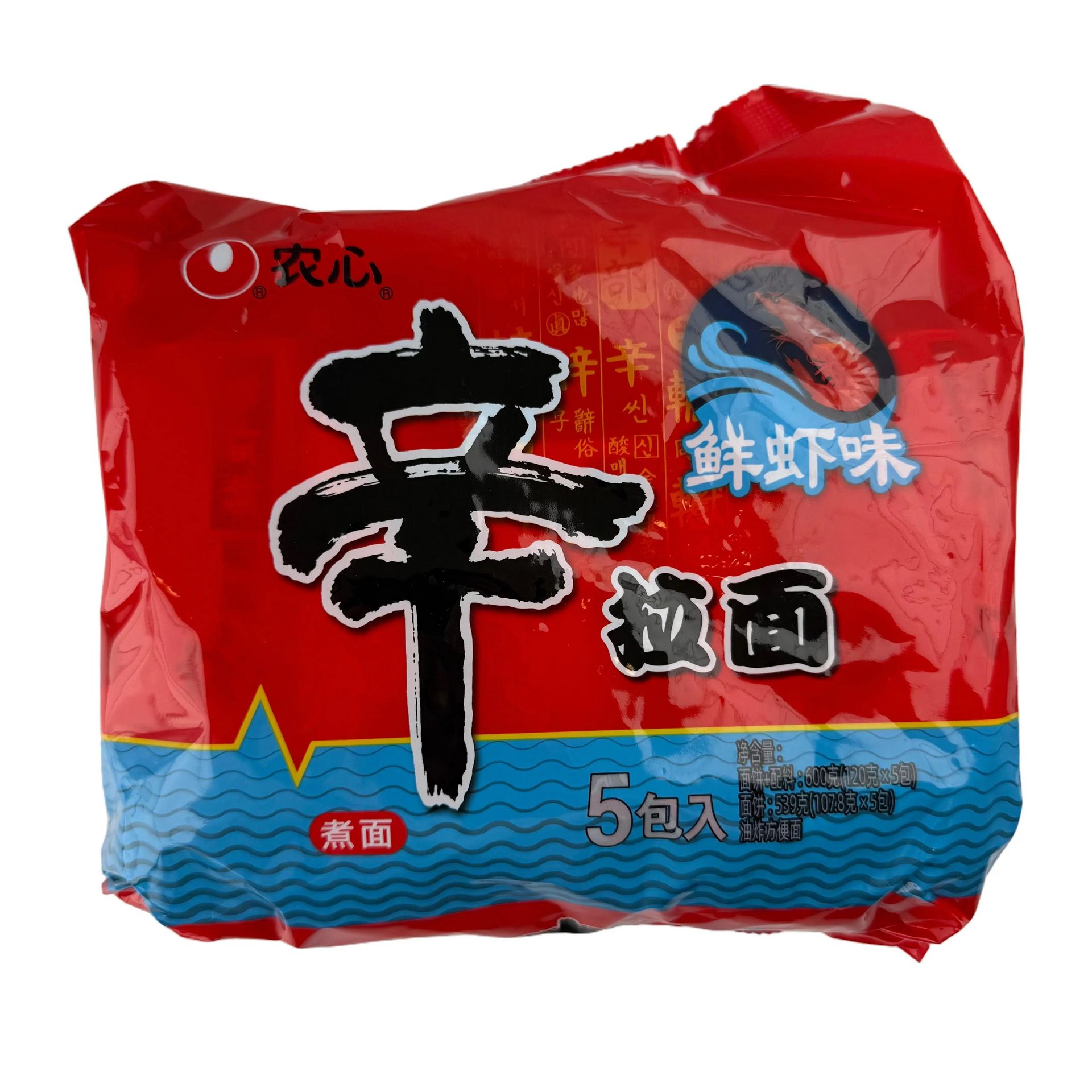Nongshim Shin Ramyun Shrimp Noodles(bag) 600 g - Weee!