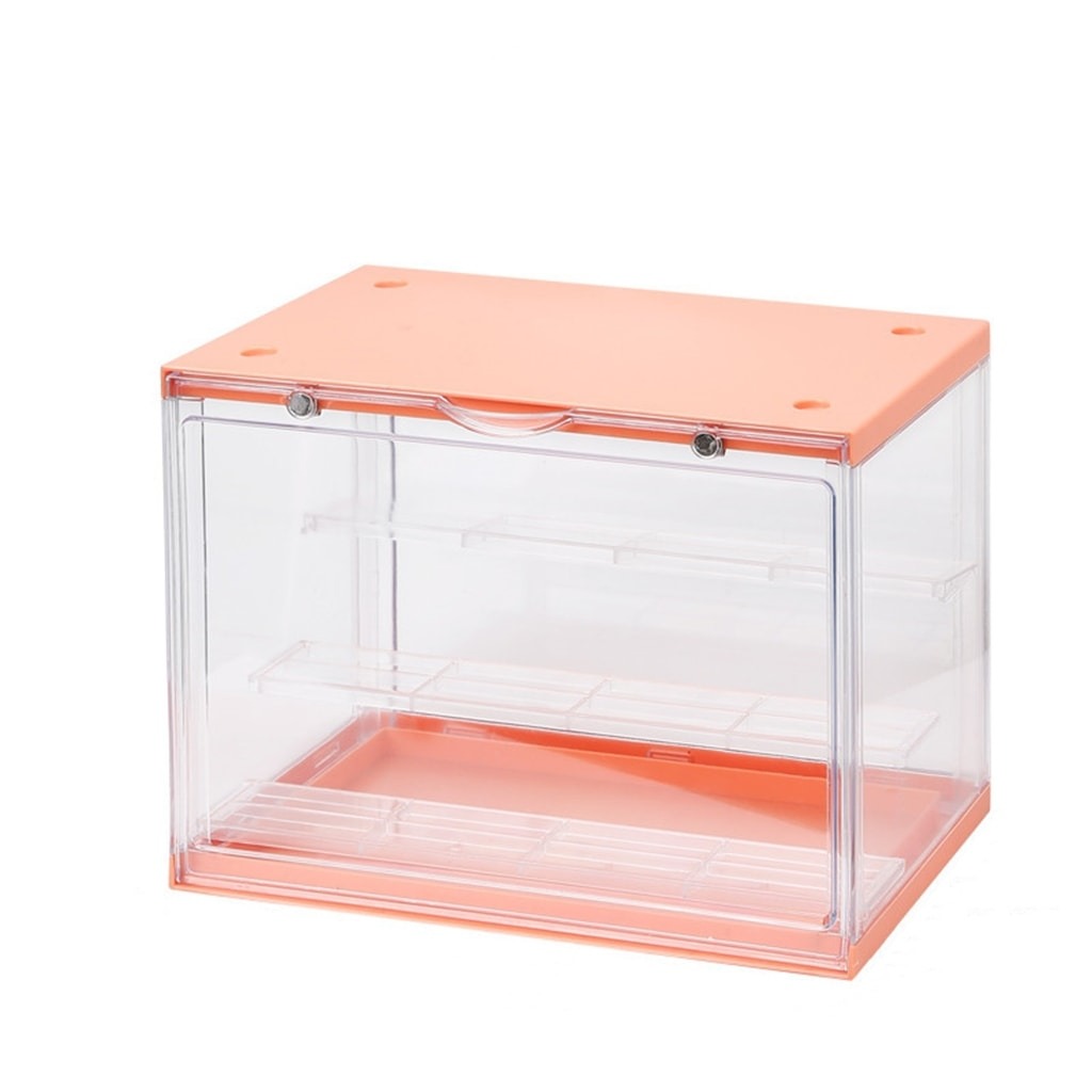 Get Figure Blind Box Collect Showcase, Storage and Display Case, Orange ...