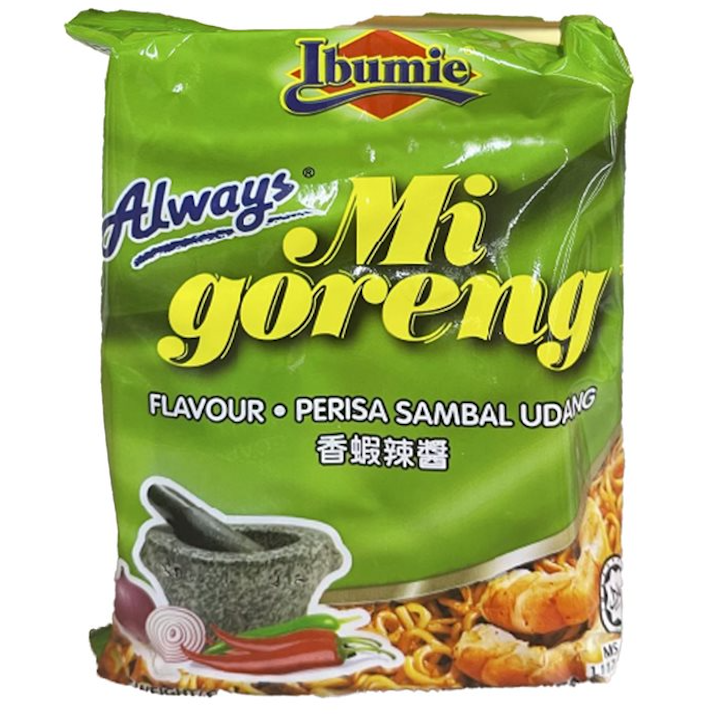 Get Ibumie Always Mi Goreng Sambal Udang 1 count Delivered | Weee ...