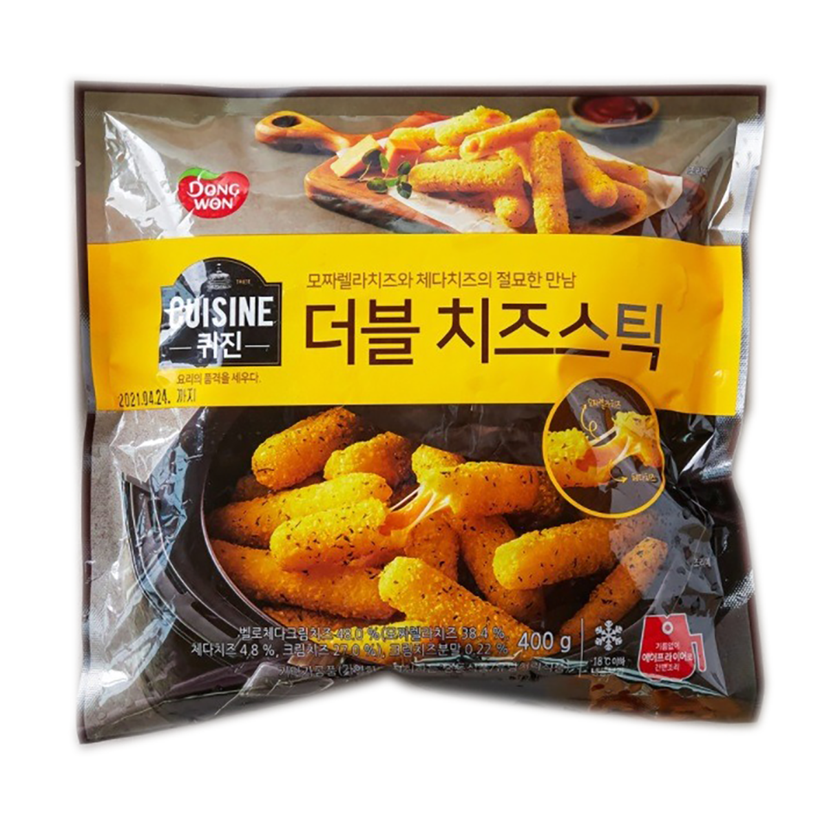 Get Dongwon Cuisine Double Cheese Sticks, Frozen Delivered | Weee ...