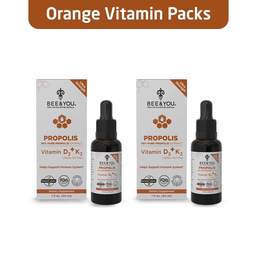 Orange Vitamin Packs - Weee!