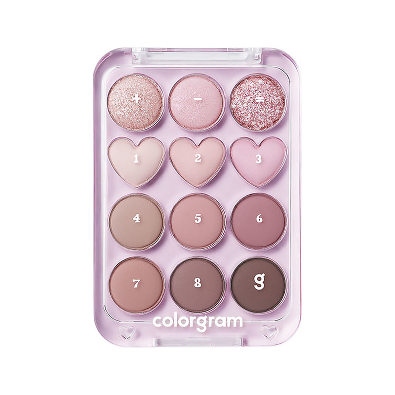 Get Colorgram's Pink+Mauve Pin Point Eyeshadow Palette 9.9g Delivered ...