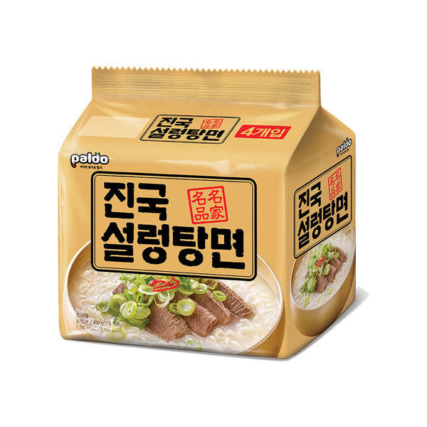 [PALDO] Gomtang Korean Beef Flavored Noodle Soup - 65gX6 Packs - Weee!