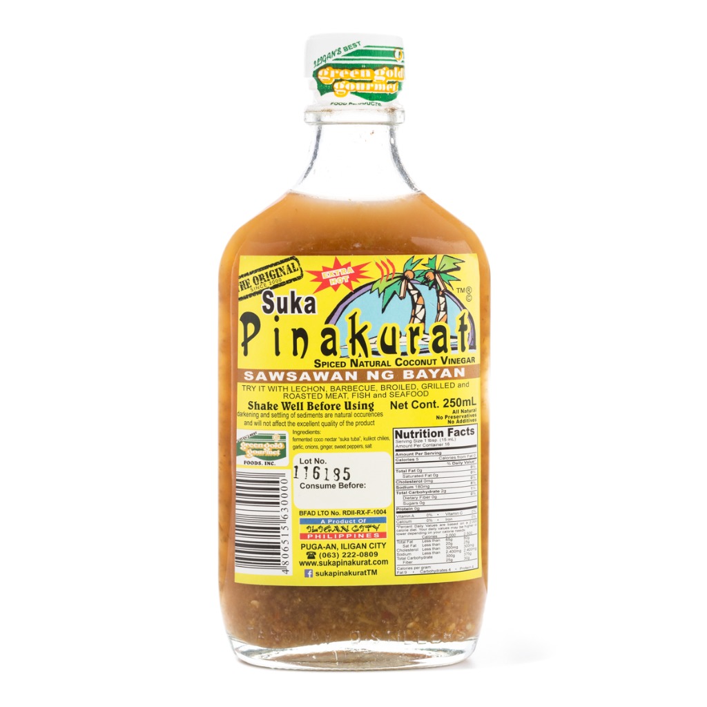 Sukang Pinakurat Spiced Natural Coconut Vinegar - Weee!