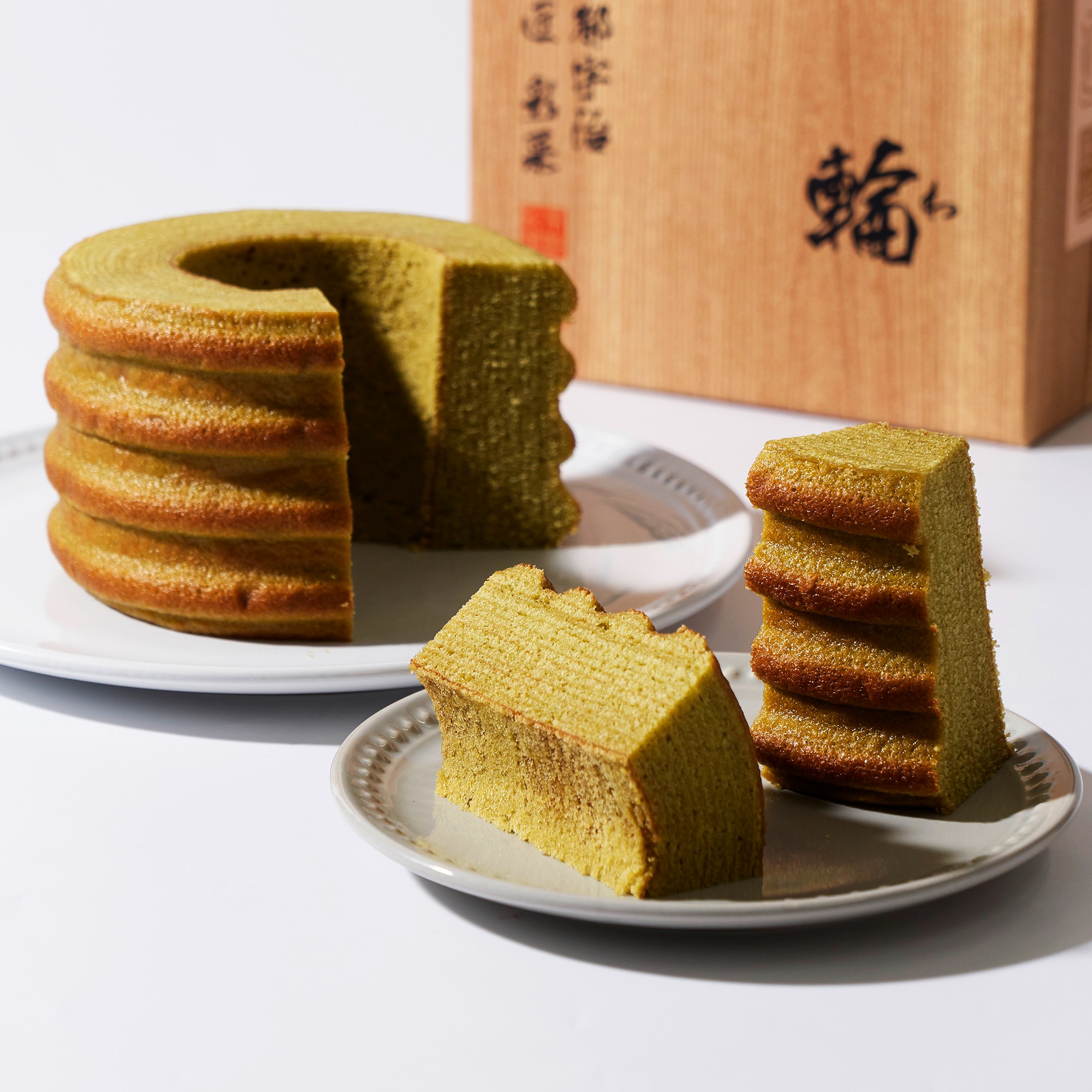 Get Kyoto Matcha Baumkuchen Cake Delivered | Weee! Asian Market