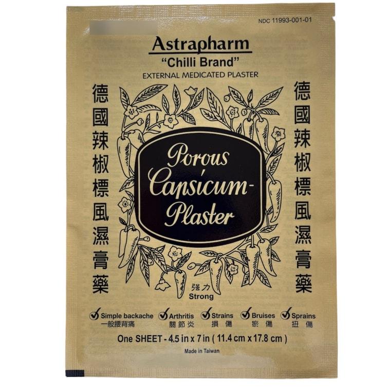 Get Astrapharm Chilli Brand Pain Medicated Plaster 1 patch Delivered ...