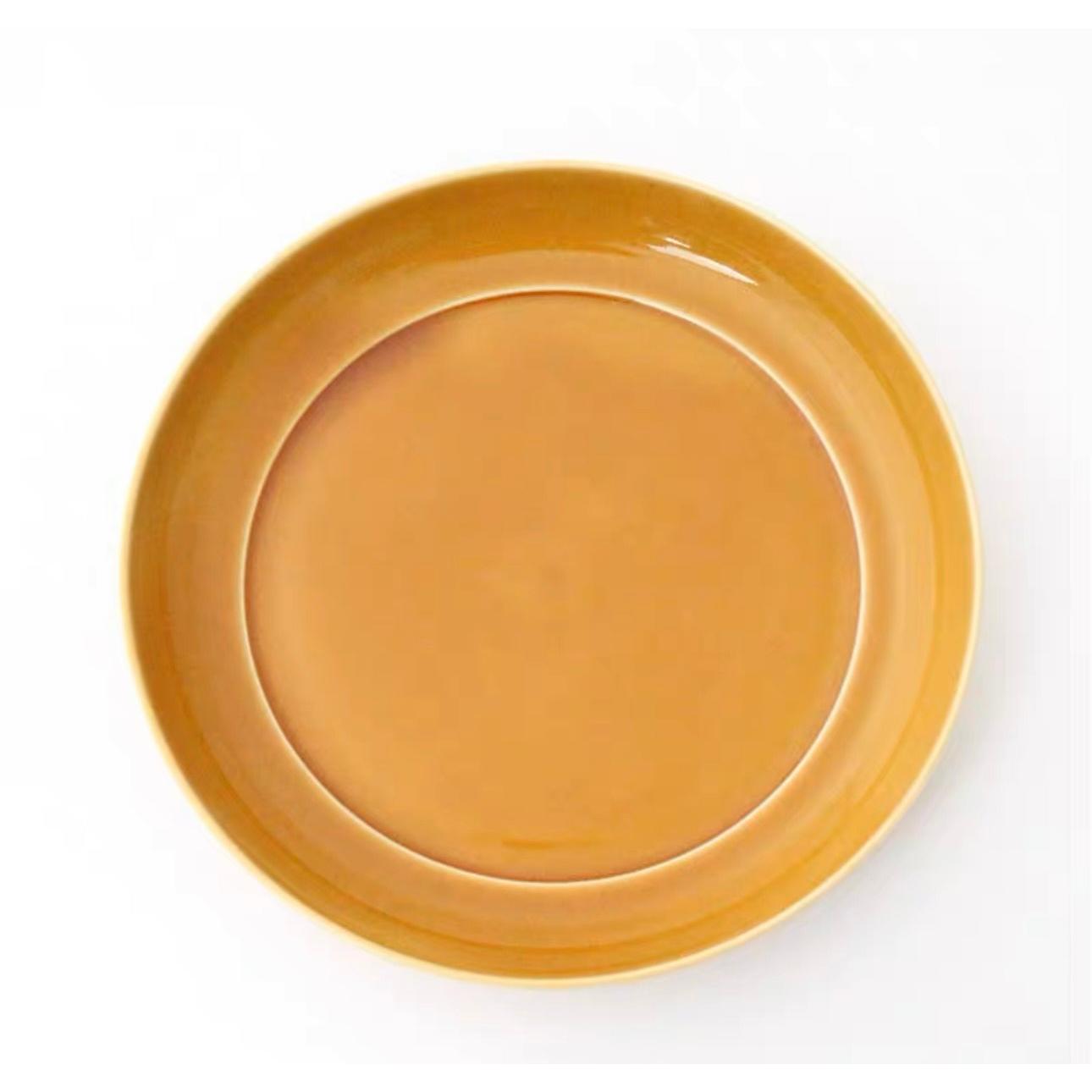 Get Miyama Mizu Mizu Round Plate Brown M Delivered | Weee! Asian Market
