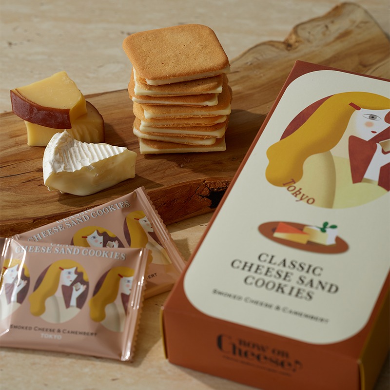 Get PISTA&TOKYO Classic Cheese Sandwich Biscuits 10 pieces (10-day ...