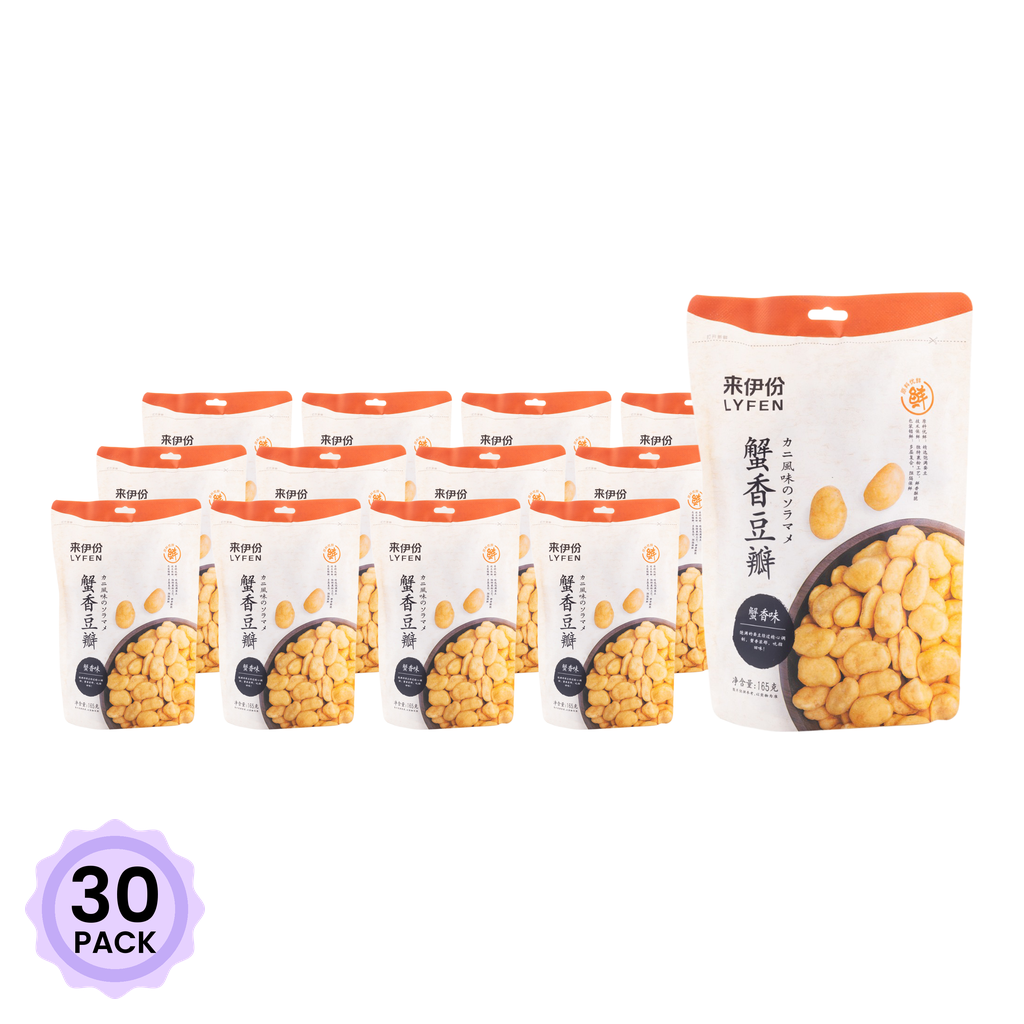 Get LYFEN Broad Bean, Crab Roe Flavor 165 g*30 pack Delivered | Weee ...