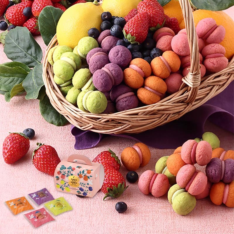 Get Sakuchi Horochi Fruit Flavored Cookies 4 types 1 flavor 3 pieces ...