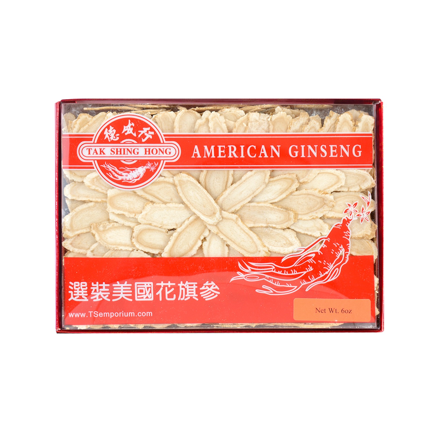 Get TAK SHING HONG American Ginseng Slice XL-AAA Delivered | Weee ...