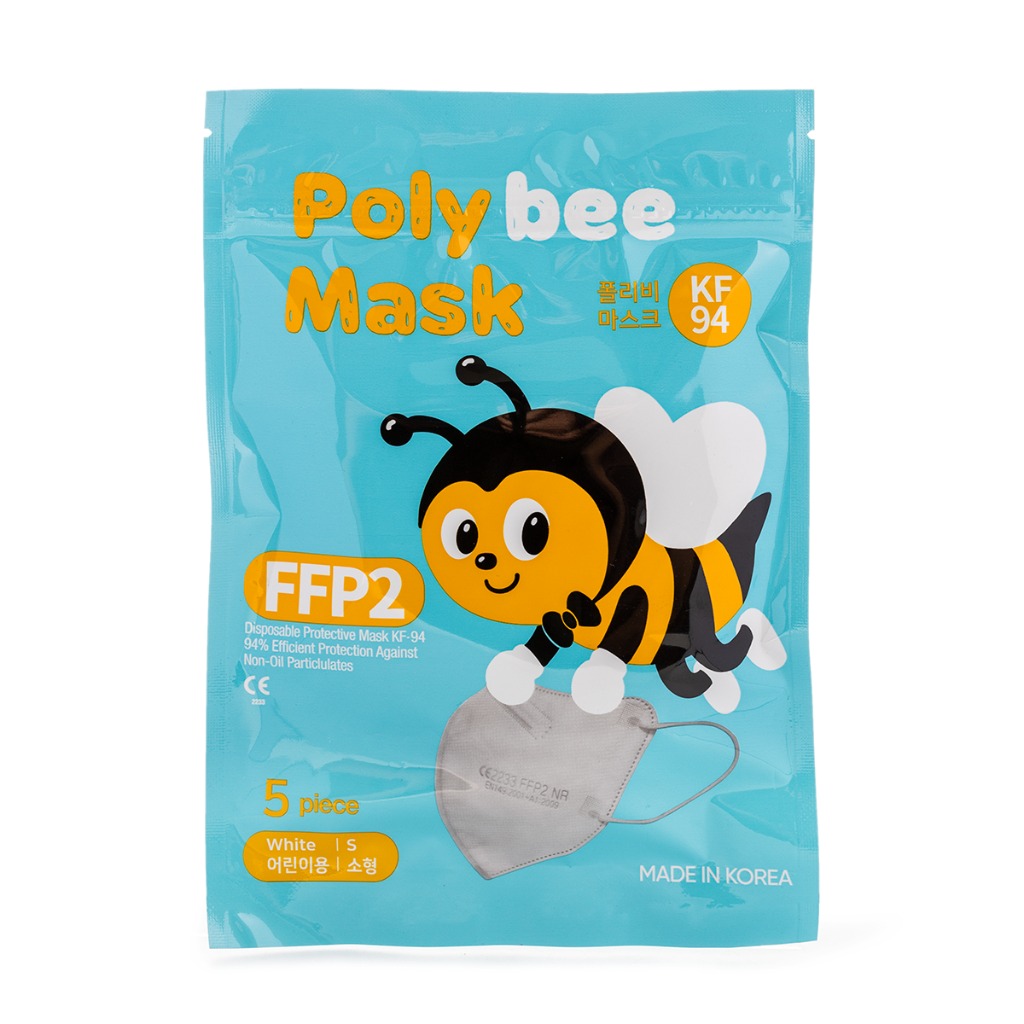 Polybee KF94 子供用マスク5 枚入 - Weee!