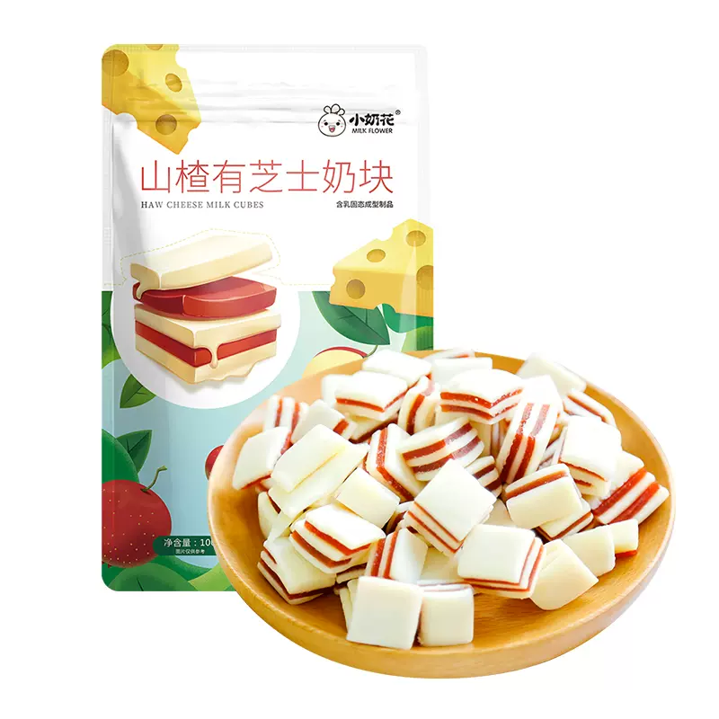 Get 【Milk Flower】Haw cheese milk cubes Delivered | Weee! Asian Market