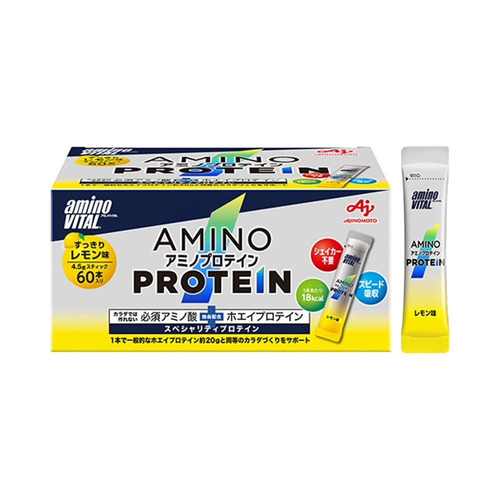 amino VITAL amino protein lemon flavor 4.5g x 60 sticks - Weee!