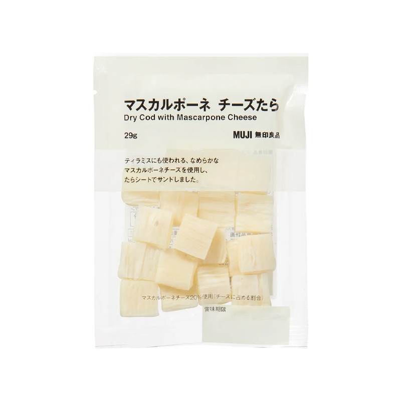 Get MUJI Mascarpone Cheese Cod 29g Delivered | Weee! Asian Market