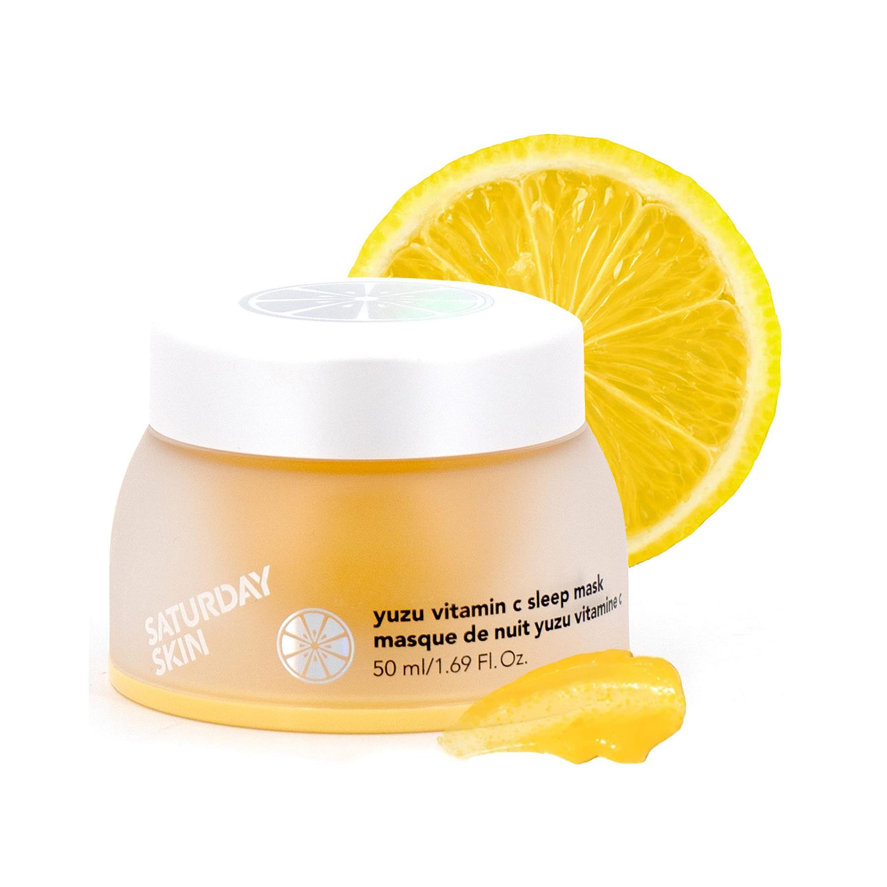 Get Saturday Skin Yuzu Vitamin C Sleep Mask Delivered Weee Asian Market