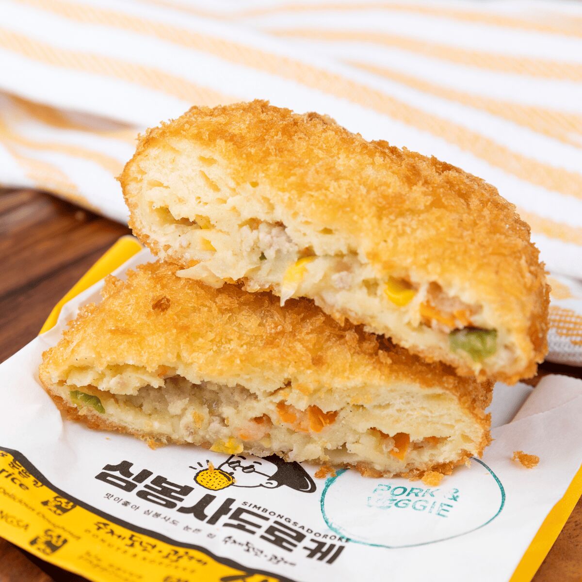 Korean korokke (Pork & Veggie) - Weee!