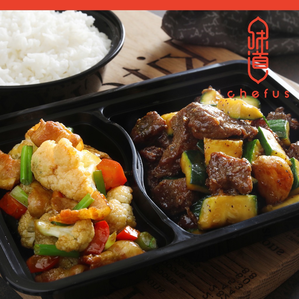 Black Garlic Beef Bento - Weee!