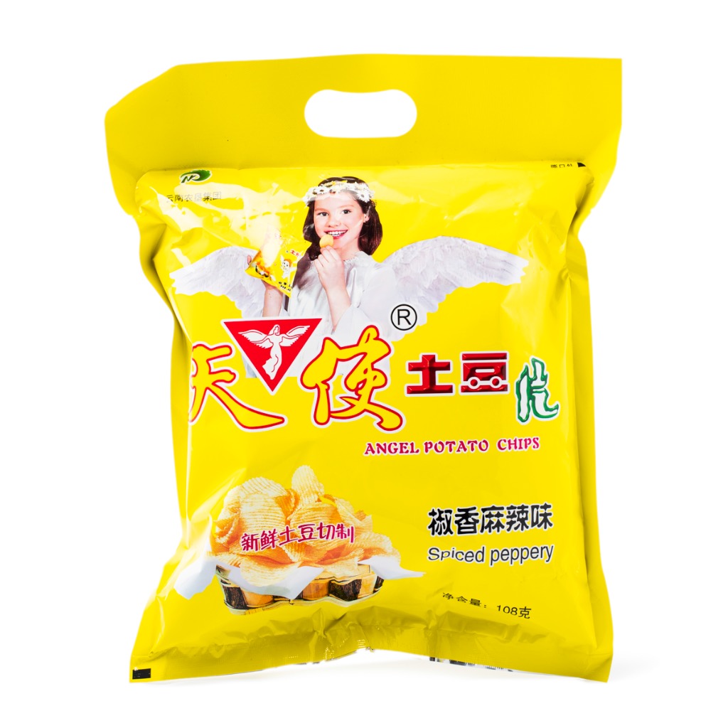 Get Angel Potato Chips, Spiced Peppery Flavor Delivered | Weee! Asian ...
