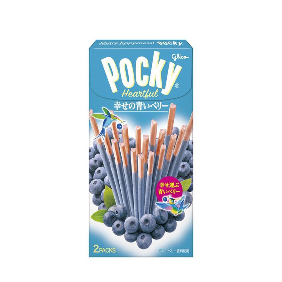 Get POCKY Limited Edition Blueberry Chocolate Sticks 1 each Delivered ...
