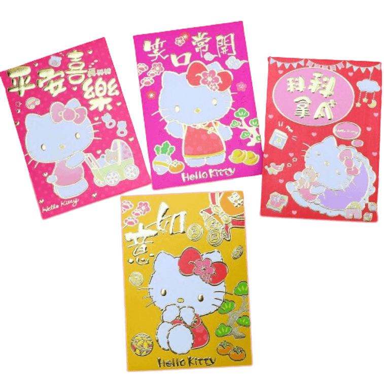 Get [Ship from CN] Sanrio Hello Kitty Red Packets Lucky Money Envelopes ...