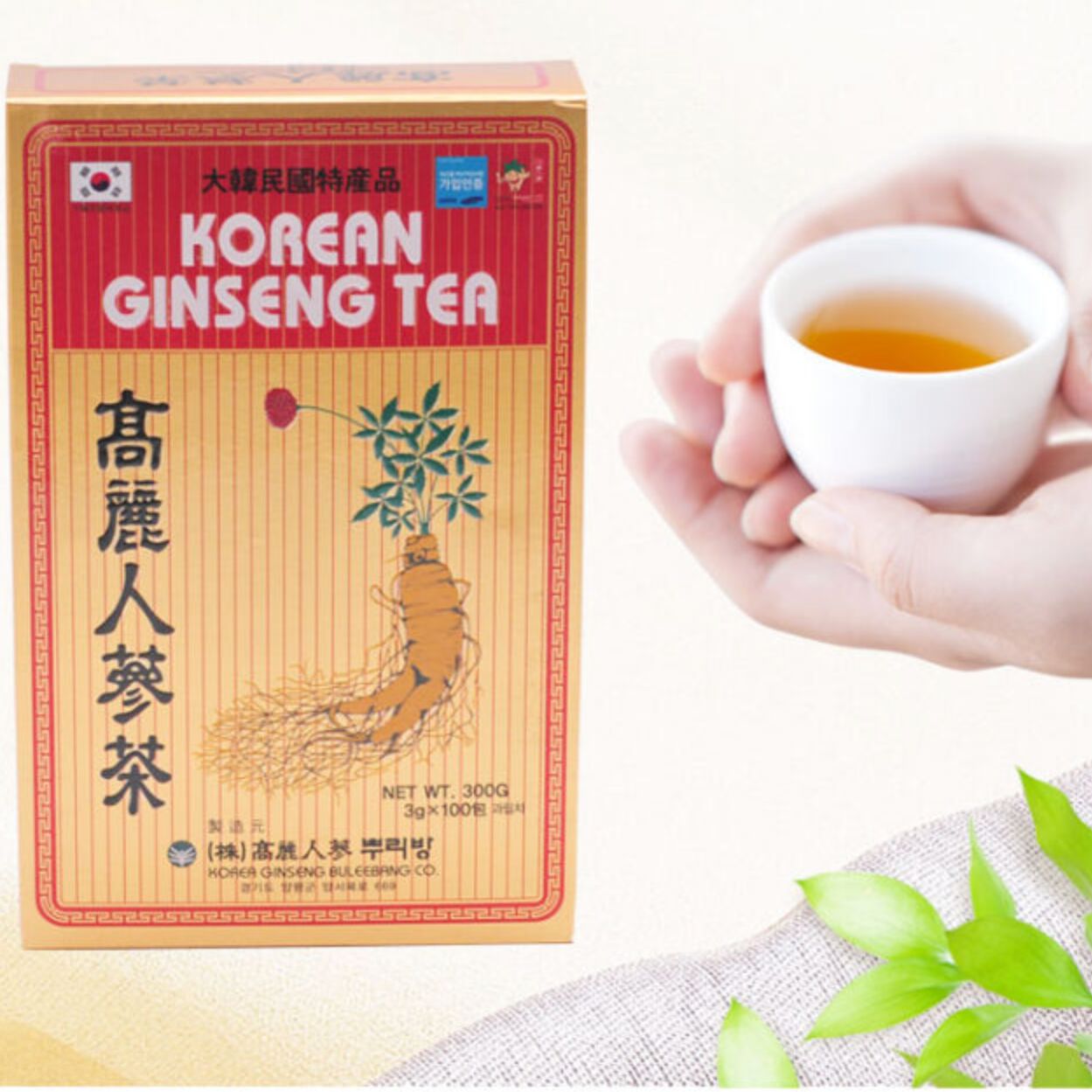 Get Korean Extract Ginseng Root Tea 3g x 100e Delivered | Weee! Asian ...