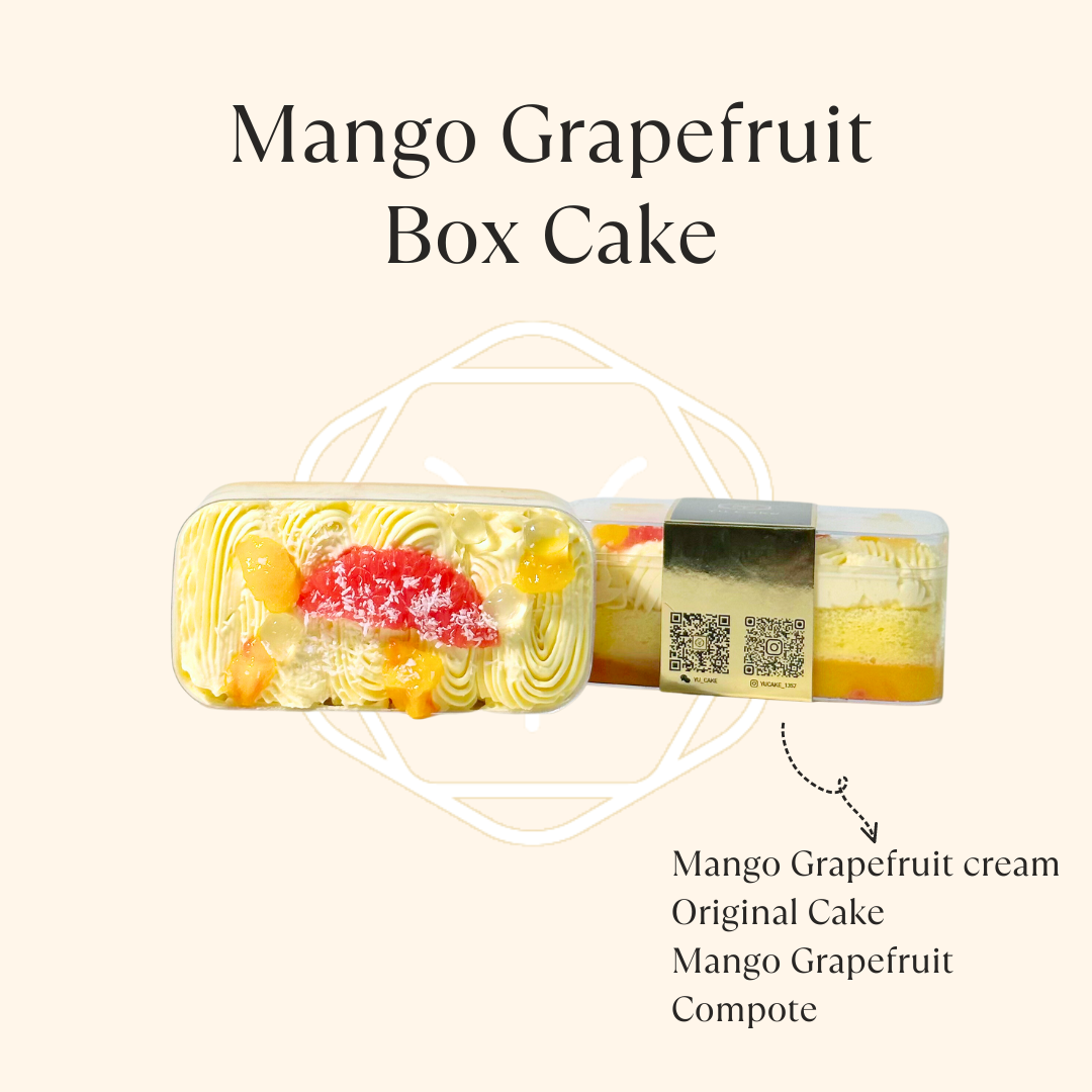 Get Mango Grapefruit Box Cake Delivered | Weee! Asian Market