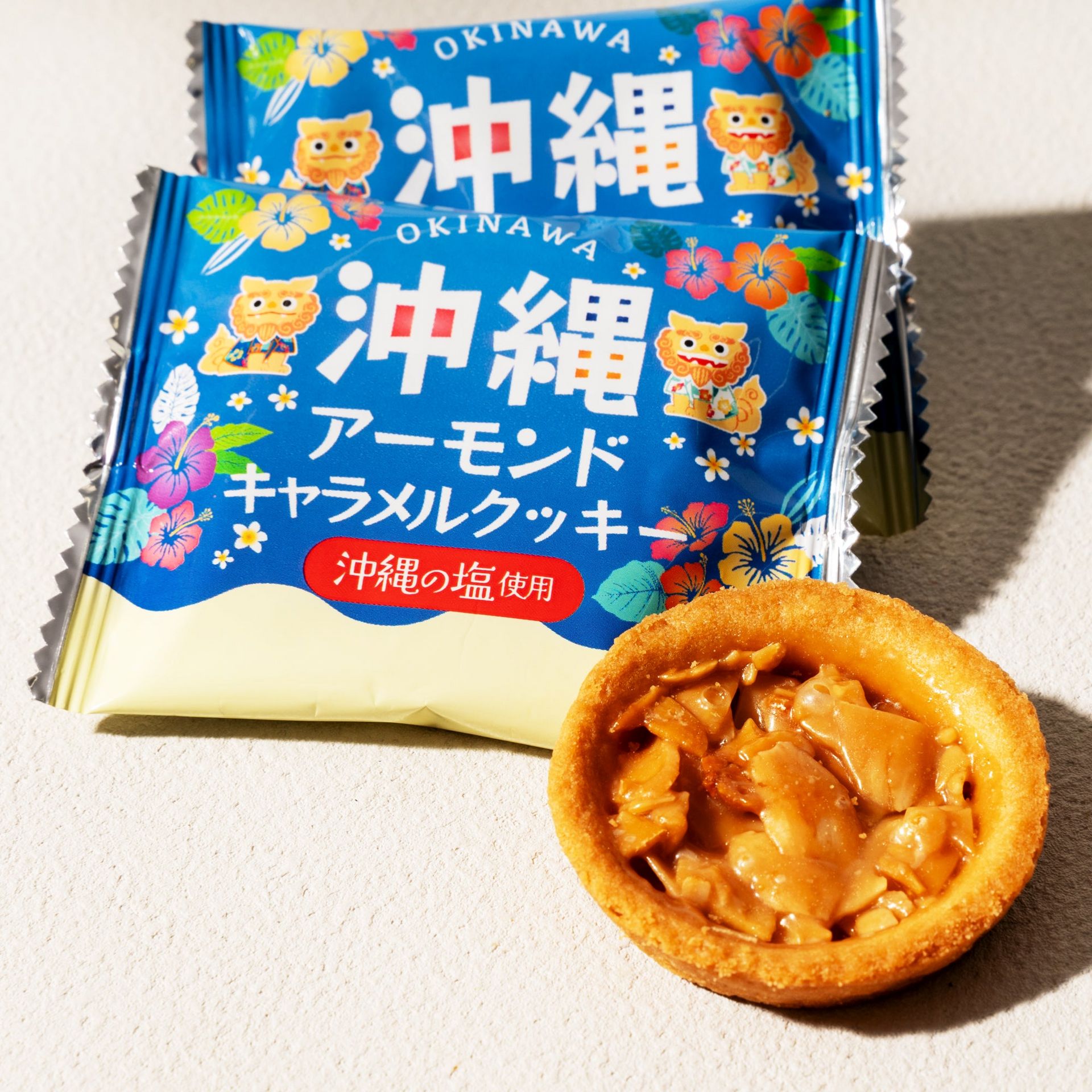 Get Okinawa Almond Caramel Cookie (10 pieces) Delivered | Weee! Asian ...
