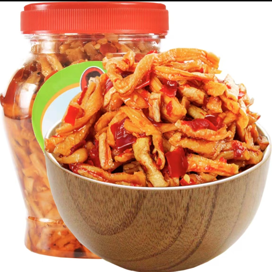 Get Spicy Xiao Dong Crispy pepper and dried radish to serve the meal ...