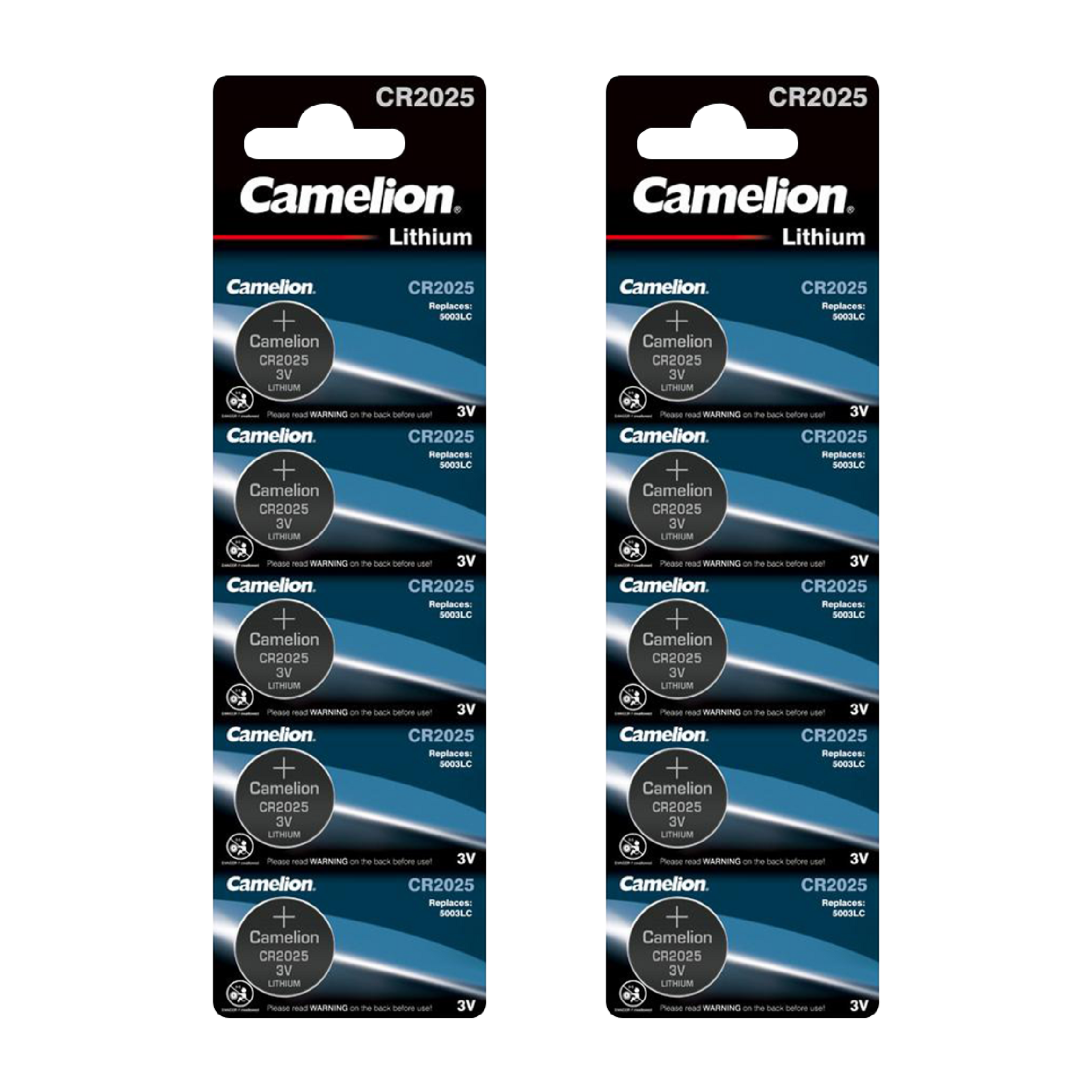 Camelion CR2025 Batteries Value 10 pack - Weee!
