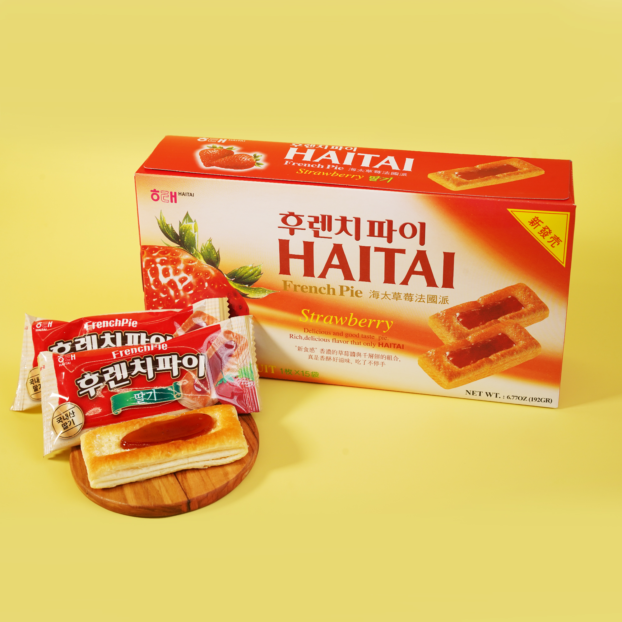 Get Haitai French Pie Strawberry Flavor Delivered | Weee! Asian Market